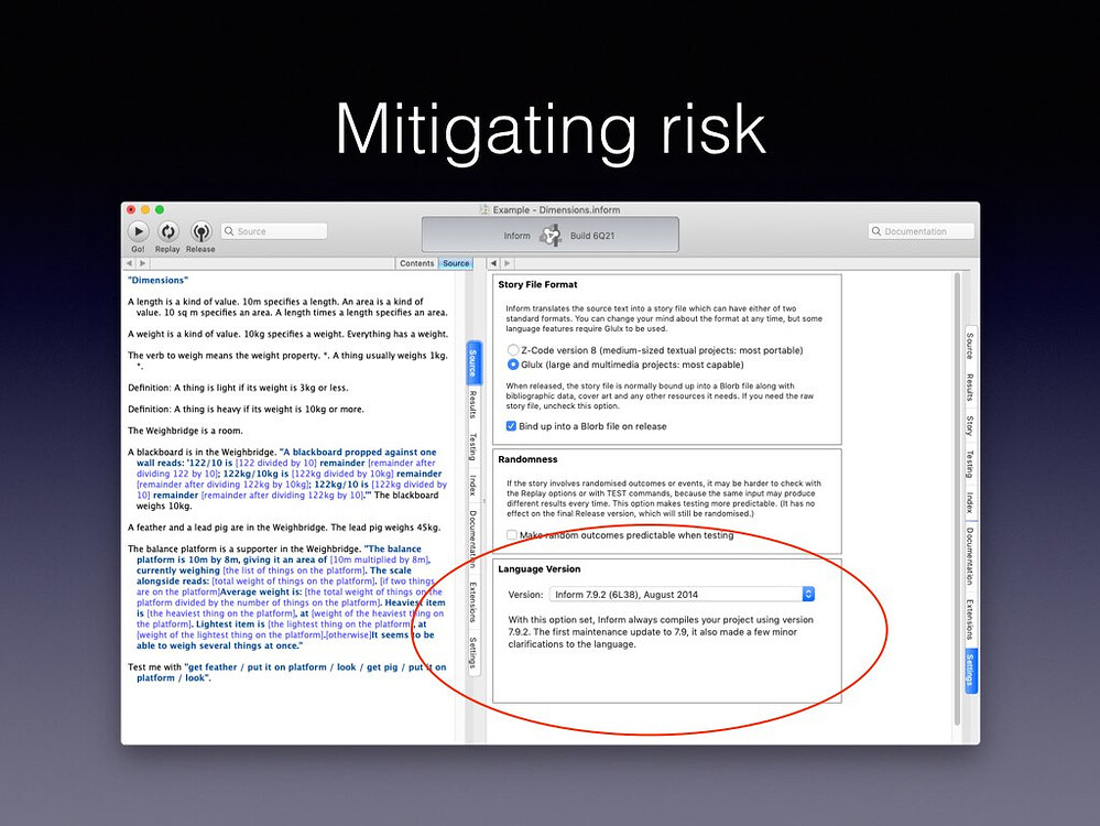 The Inform 7 site was updated! - Inform 7 - The Interactive Fiction ...