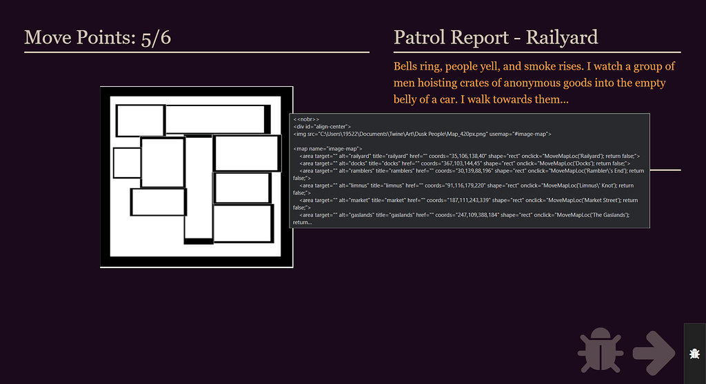 Creating A Twine Link Using Javascript Twine The Interactive