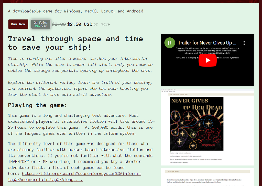 Deluxe version of Never Gives Up Her Dead - Project Announcements - The ...