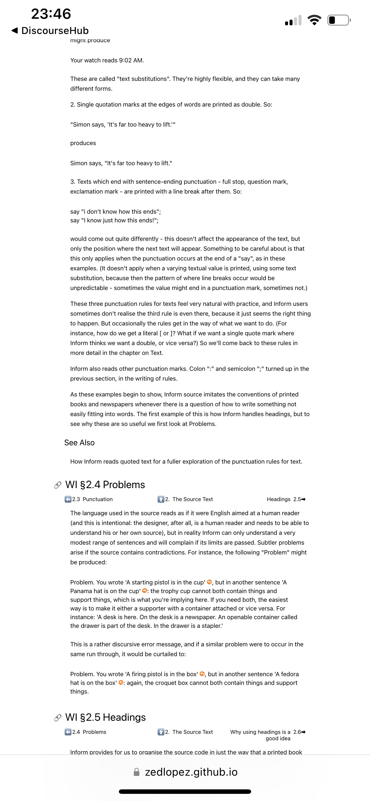 Inform 7 10.1 docs reformatted for the web. Includes a Project Index ...